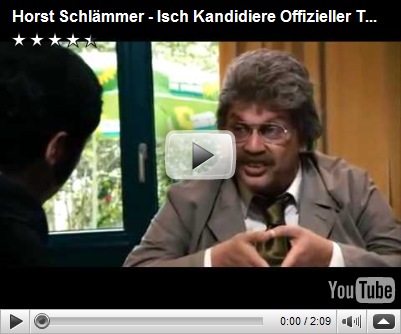 COWBOY's THOUGHTS: Horst wählen… weisse Bescheid